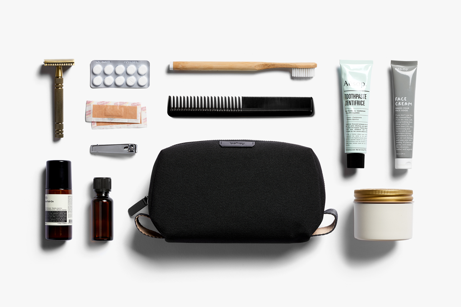 Toiletry Kit | Toiletry bag with easy-clean lining and organization ...