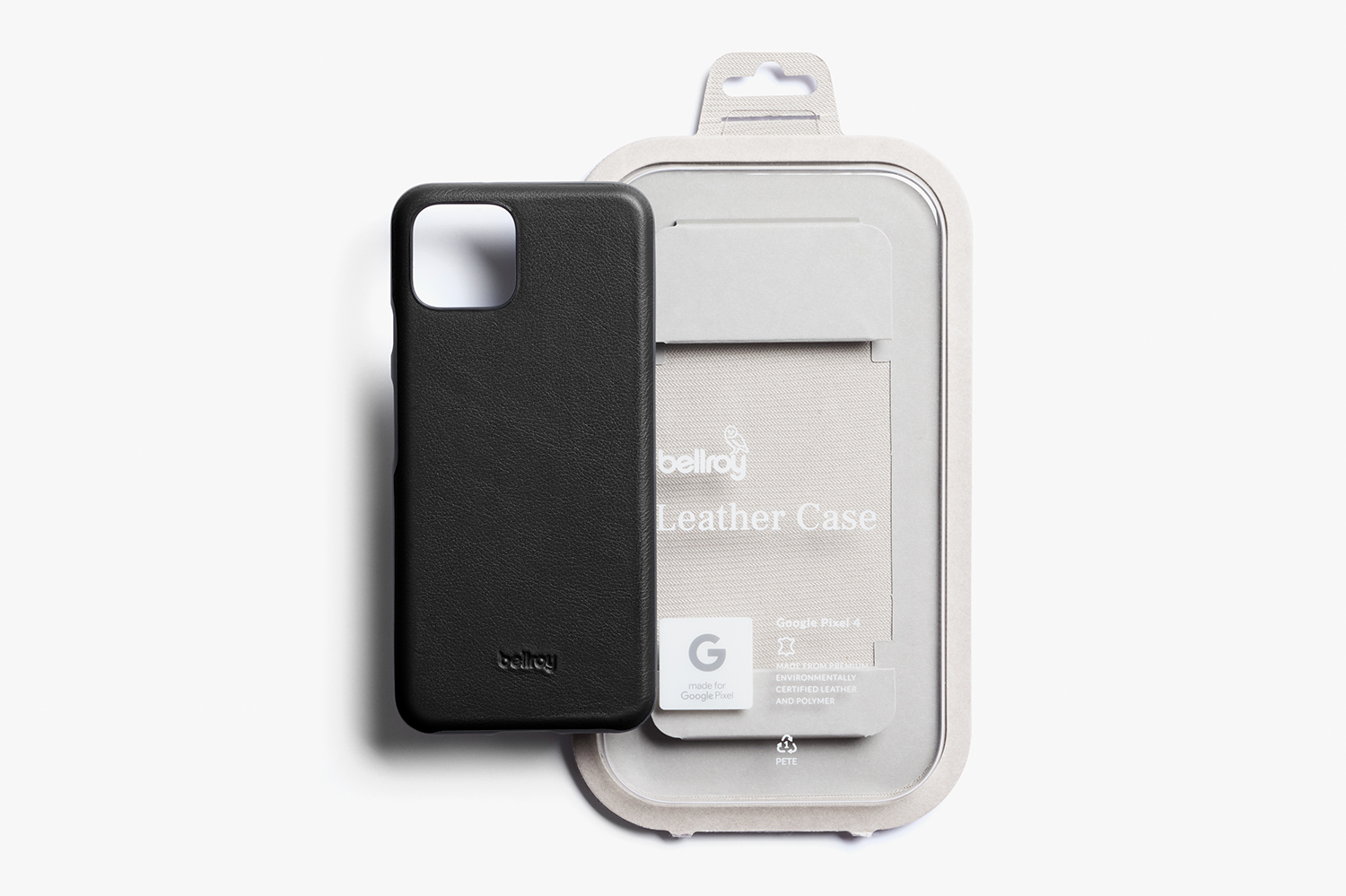 Leather Case for Pixel 4 | Funda de piel slim | Bellroy