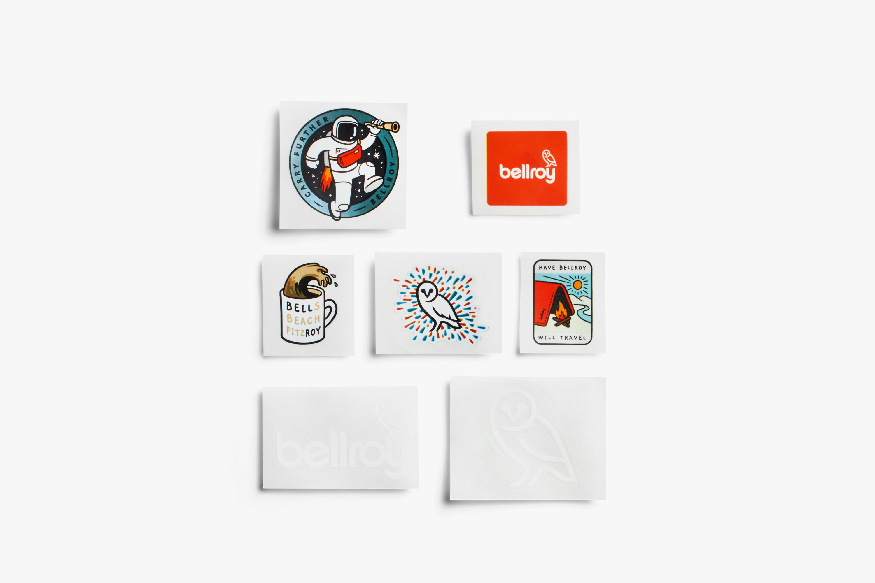 Surprise Sticker Pack | 5 Unique Stickers | Bellroy