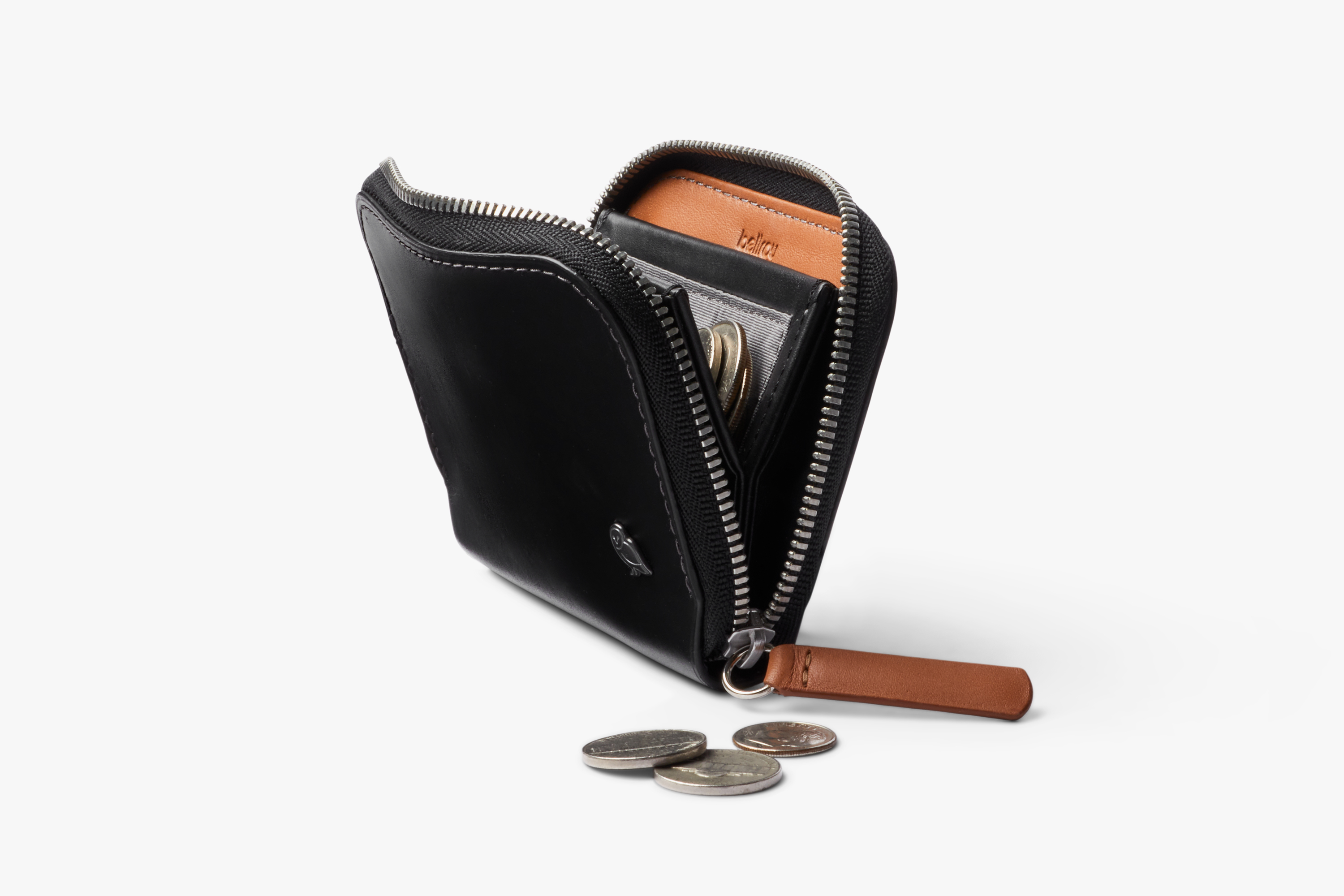 Folio Mini | Unisex Leather Zip Wallet, Magnetic Coin Pouch | Bellroy